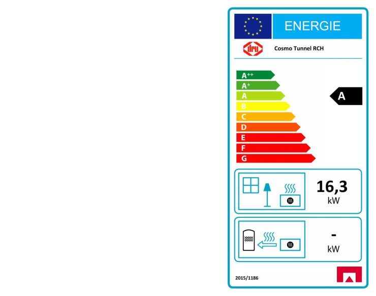 DRU Cosmo Tunnel Eco Wave gaskachel - Van Manen Haarden & Kachels